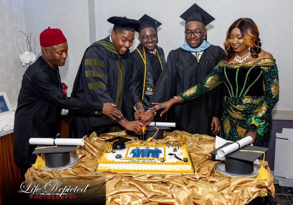 Triple Celebration: Umeh Brothers Mark College Graduation in Maryland ...